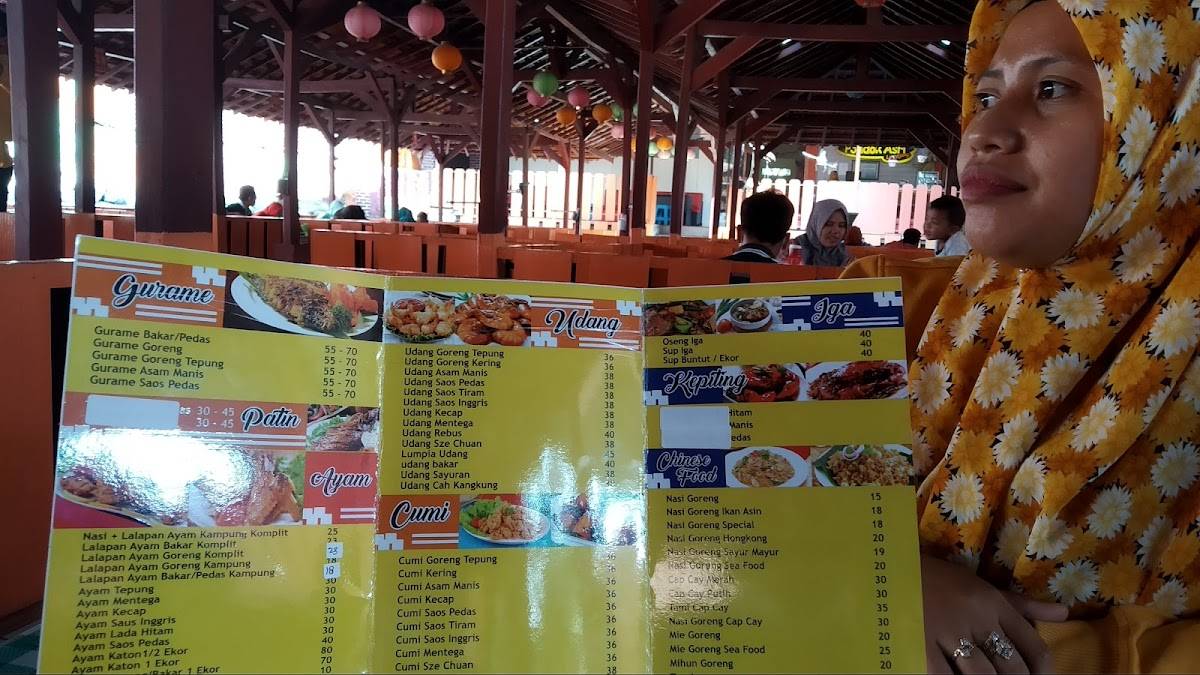 Menu at Pondok Asri Restaurant, Lumajang