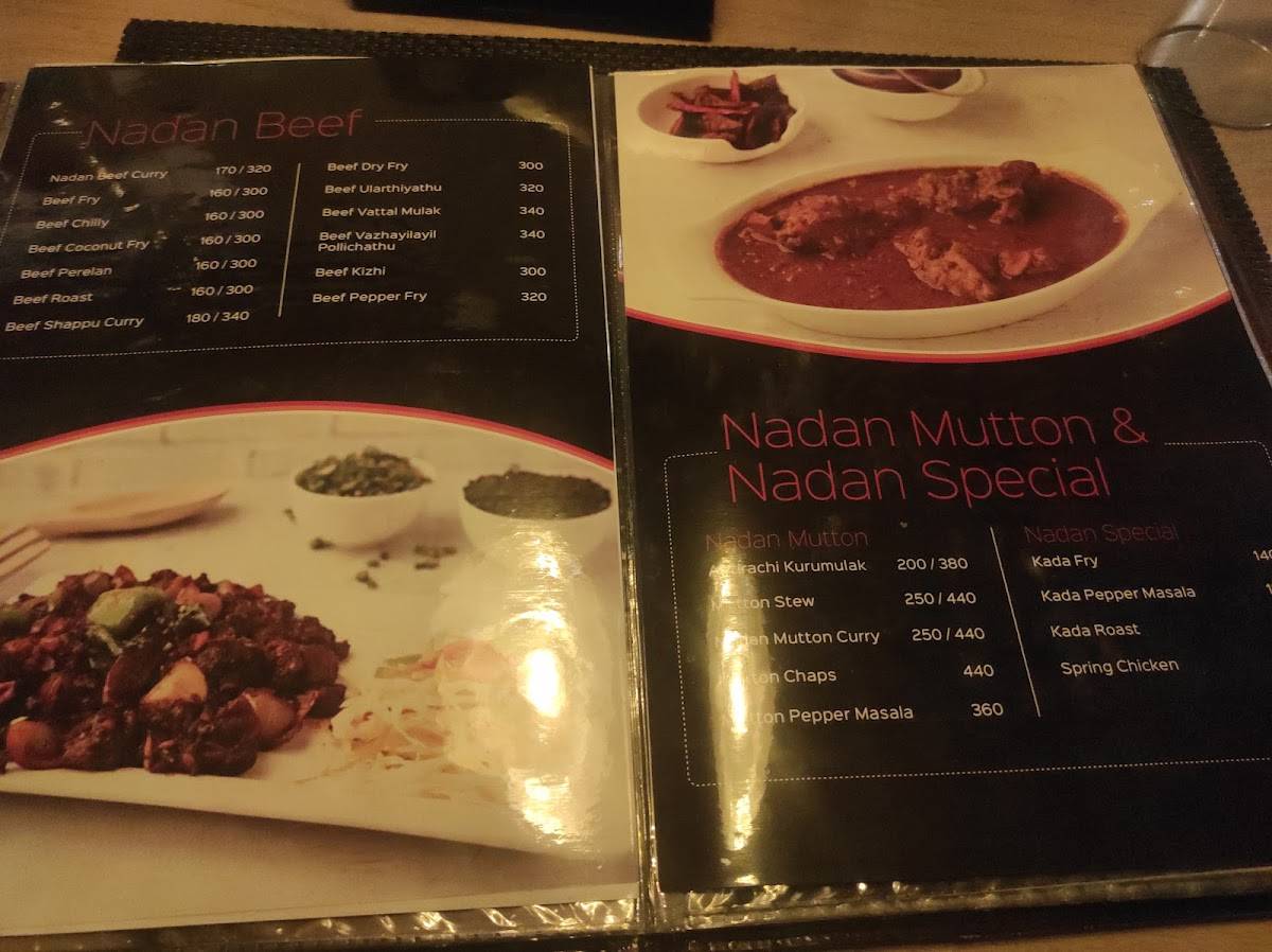 Menu at M R A Restaurant and Bakery, Taliparamba