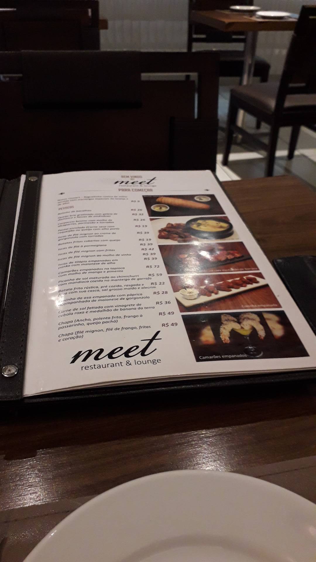 Menu em Meet Restaurant & Lounge, Itabira