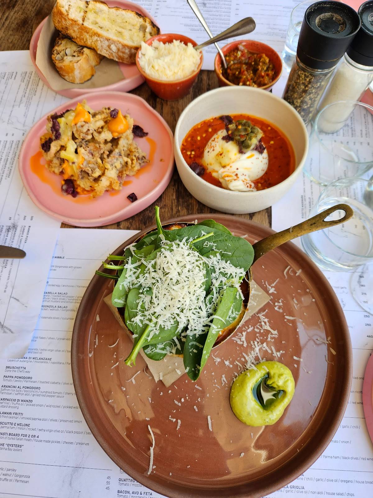 Menu at Modena Italian Eatery restaurant, Randburg