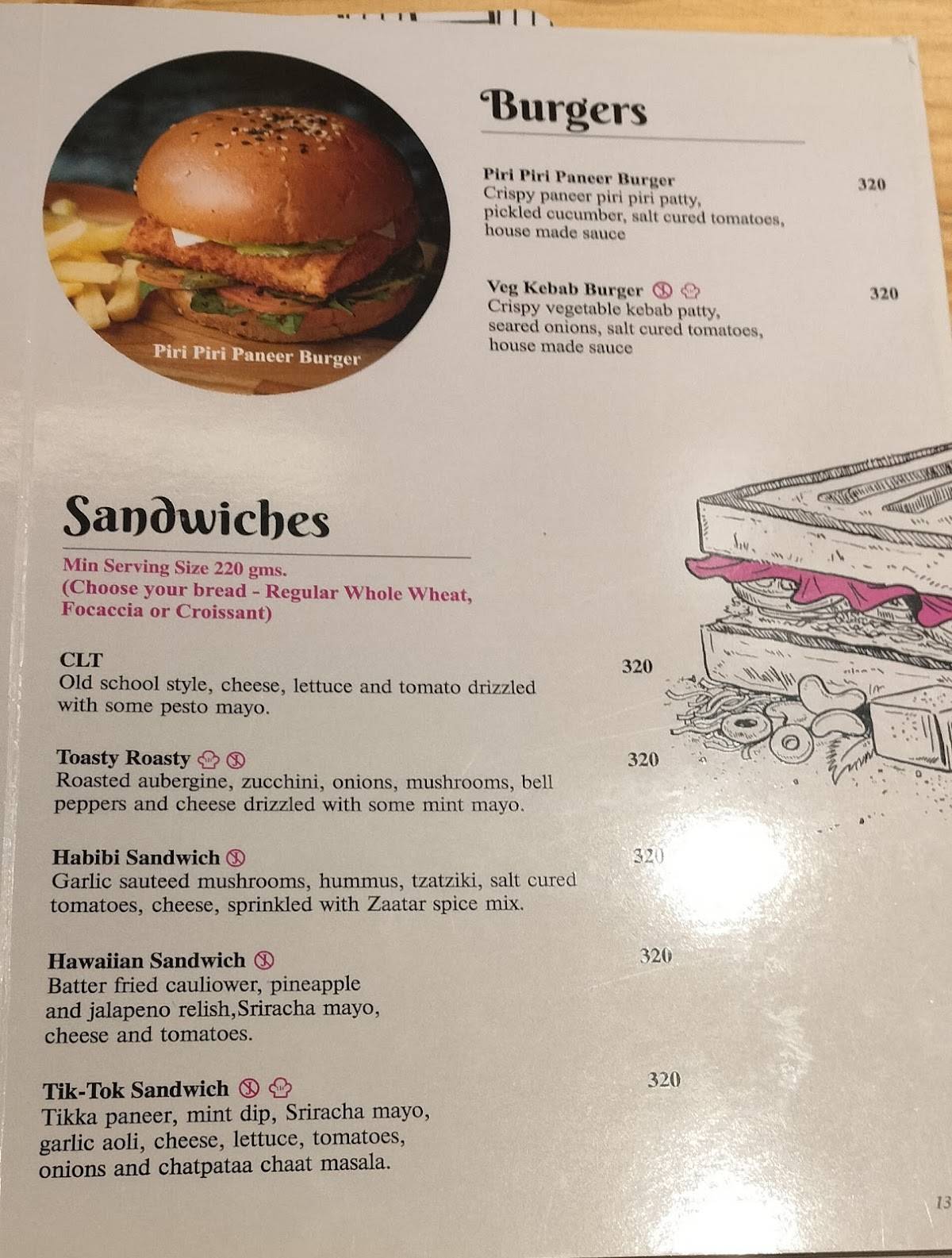 Menu at Nini's Kitchen - Vadodara, Vadodara