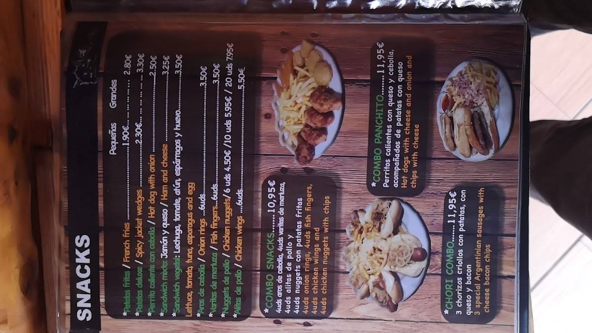 Carta de El Gato Restaurant, La Regia