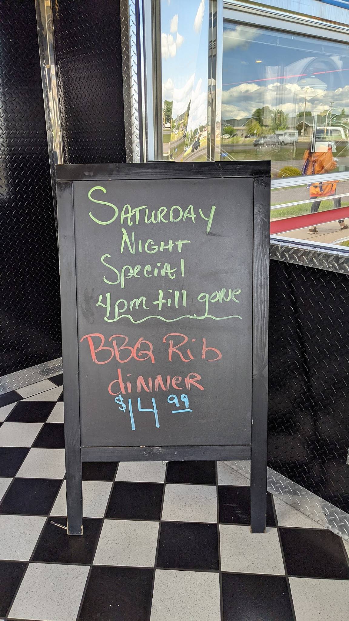Menu at 371 Diner restaurant, Baxter