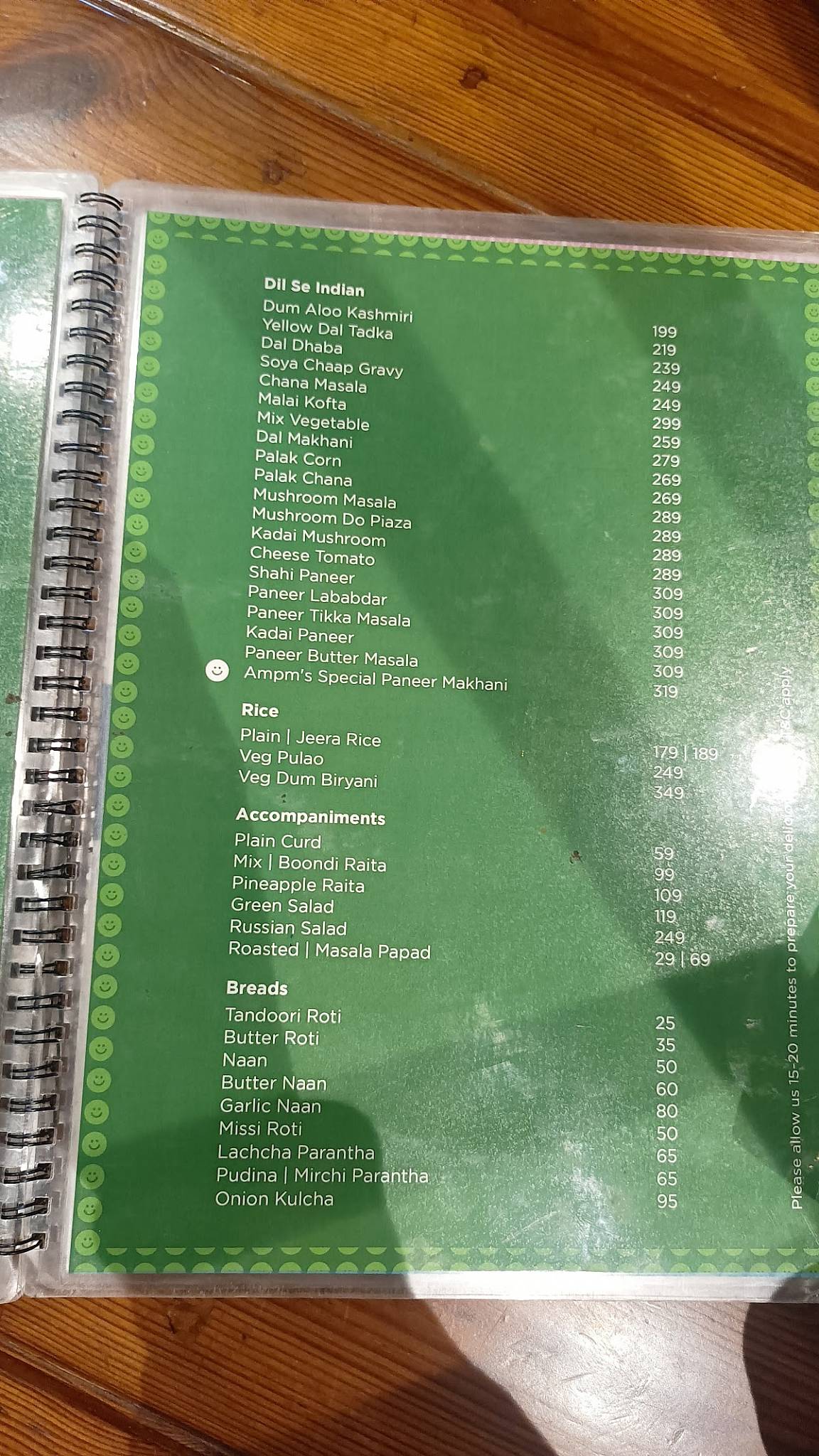 Menu at Ampm Restaurant - Khao Piyo Jiyo, Jalandhar, 194 R