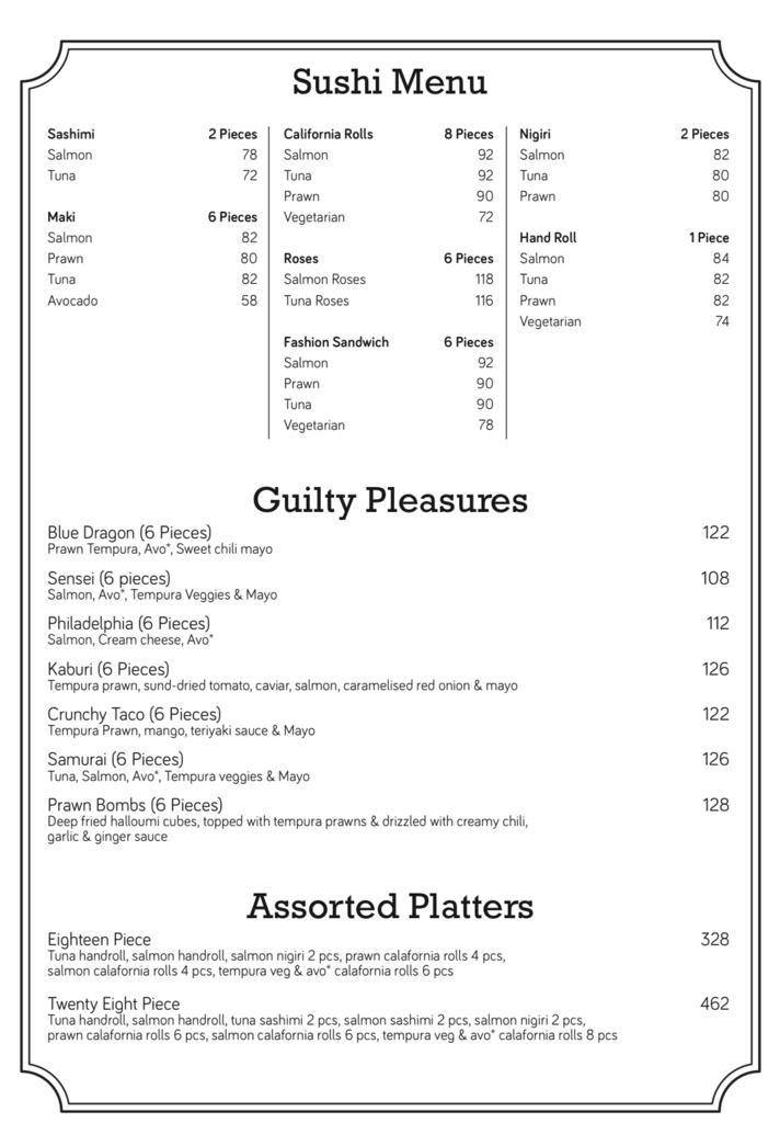 Menu at Big Bad Wolf Lyon’ Eatery restaurant, Randburg, Cedar Square ...