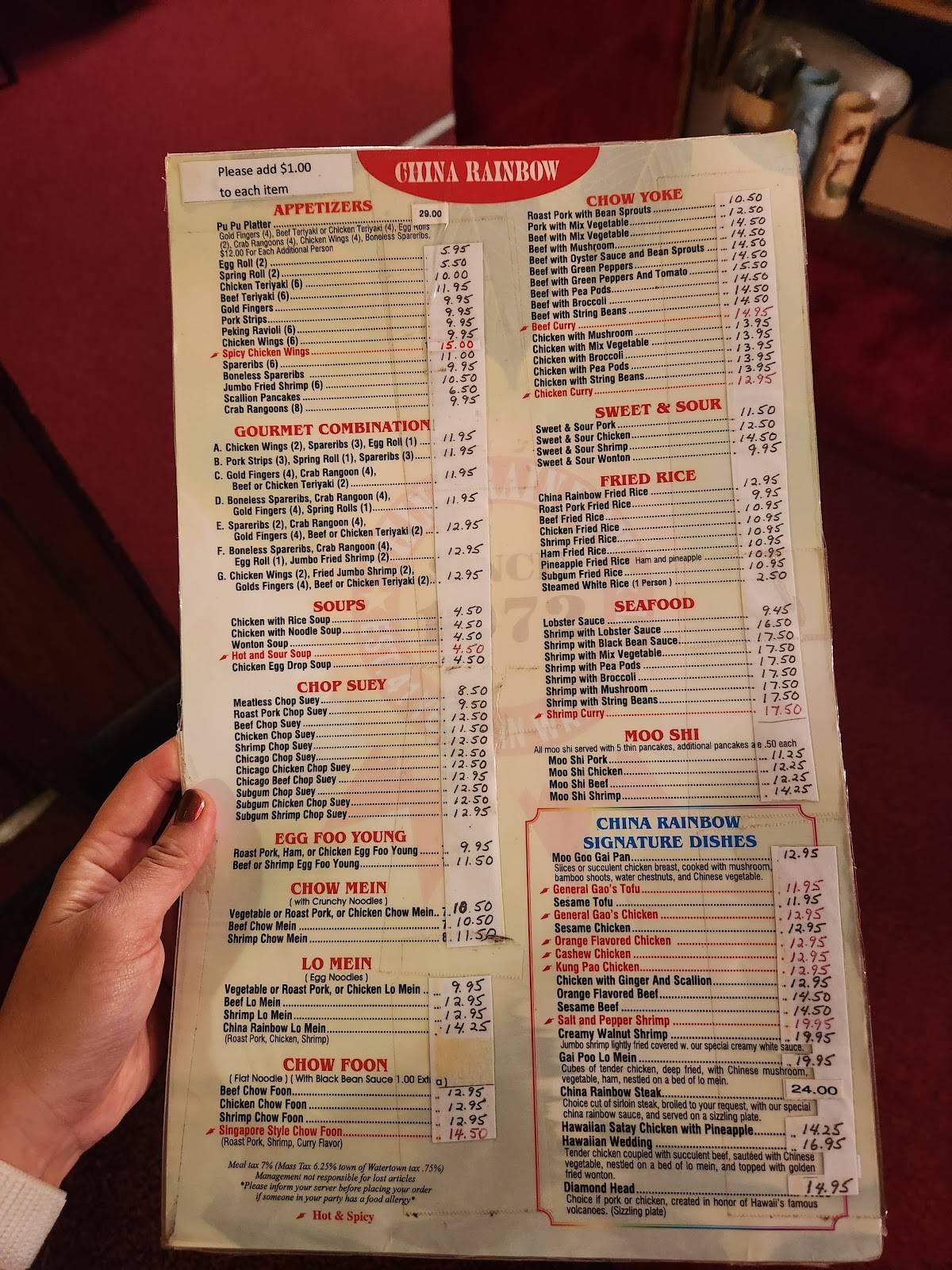 Rainbow China Restaurant – Rainbow Chinese Restaurant and Bar – AJRATW