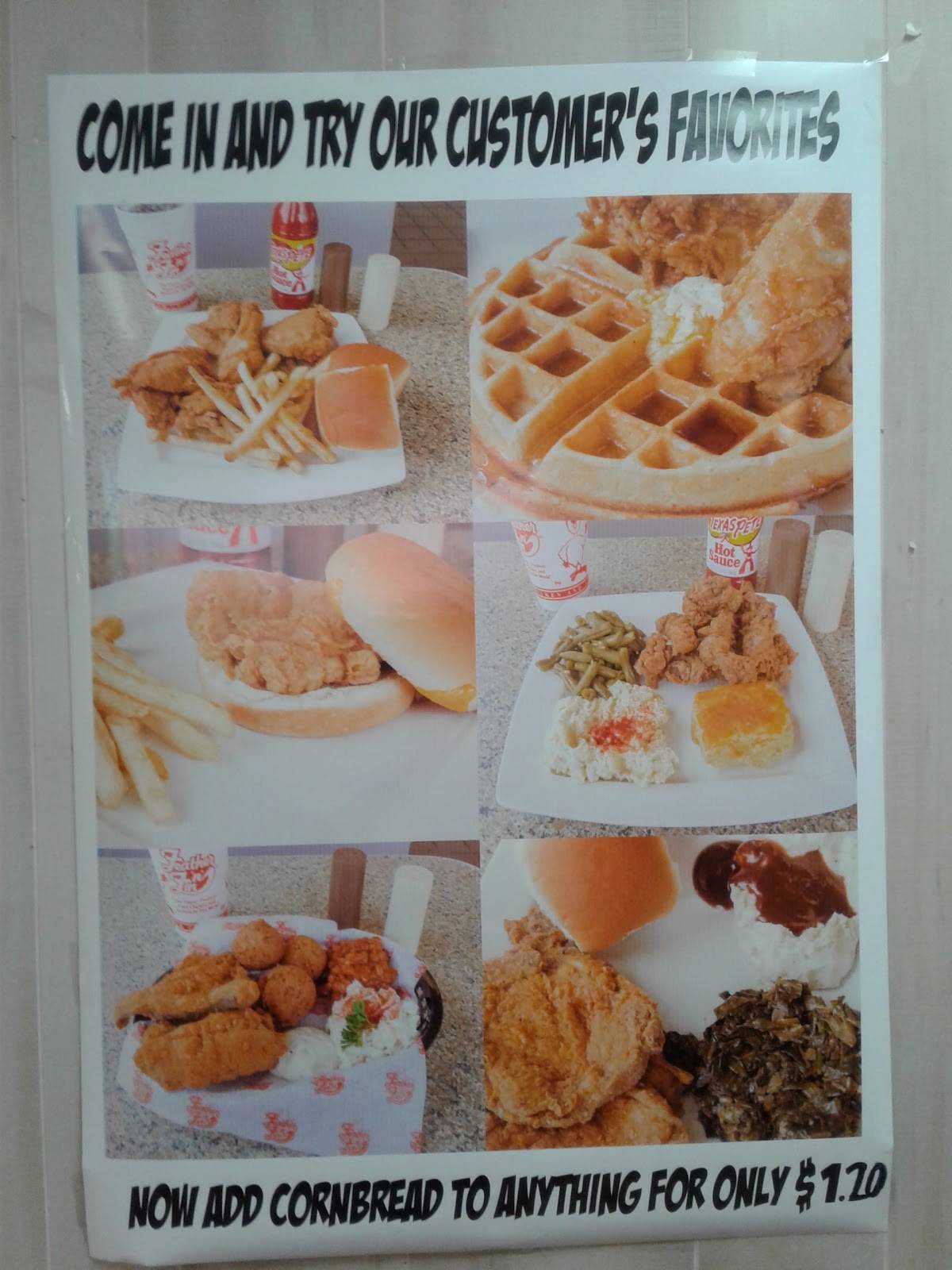 Menu at Feather 'n' Fin restaurant, Norfolk, Tidewater Dr