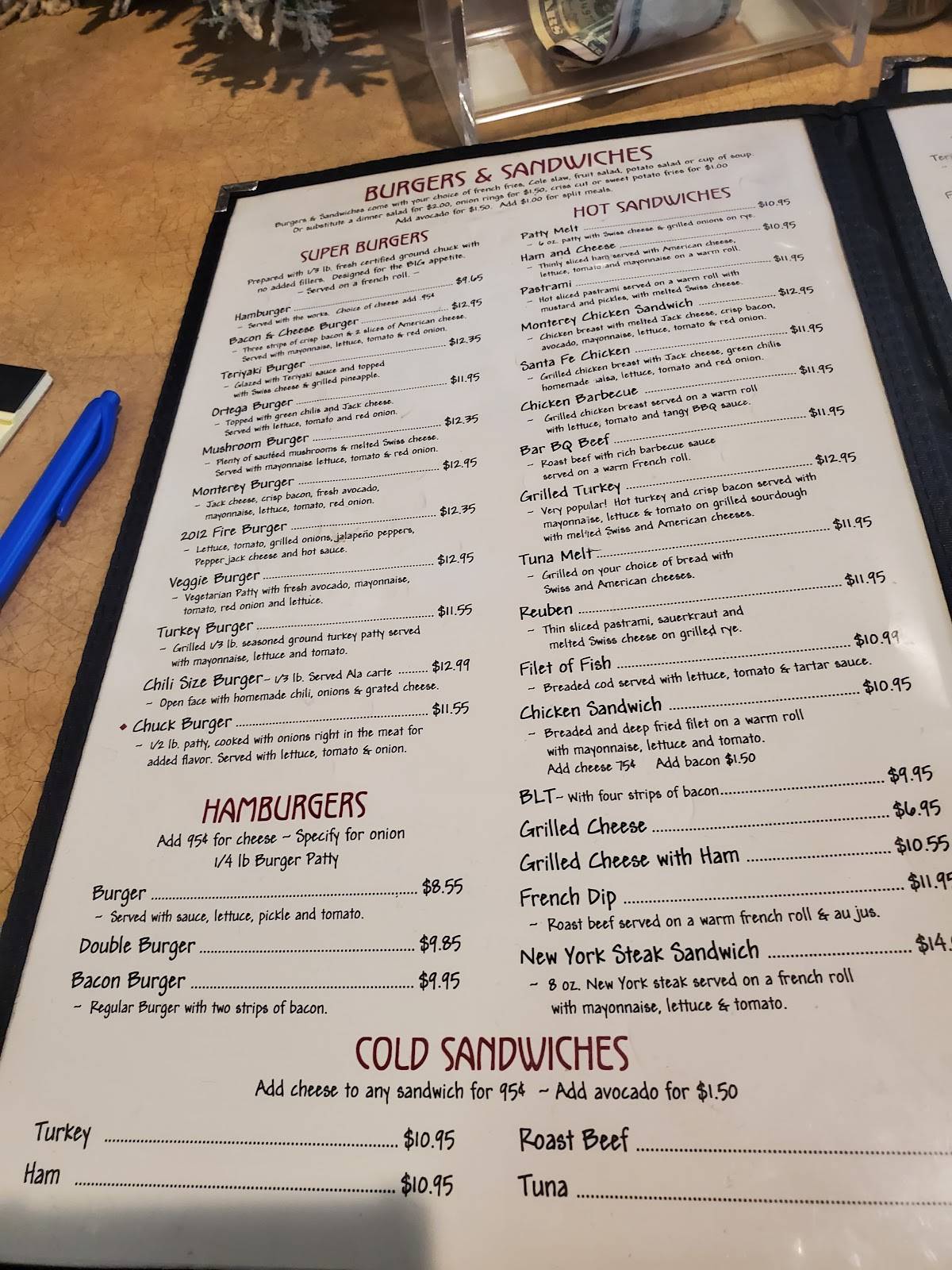 Menu at Humpty Dumpty Kitchen restaurant, Grass Valley