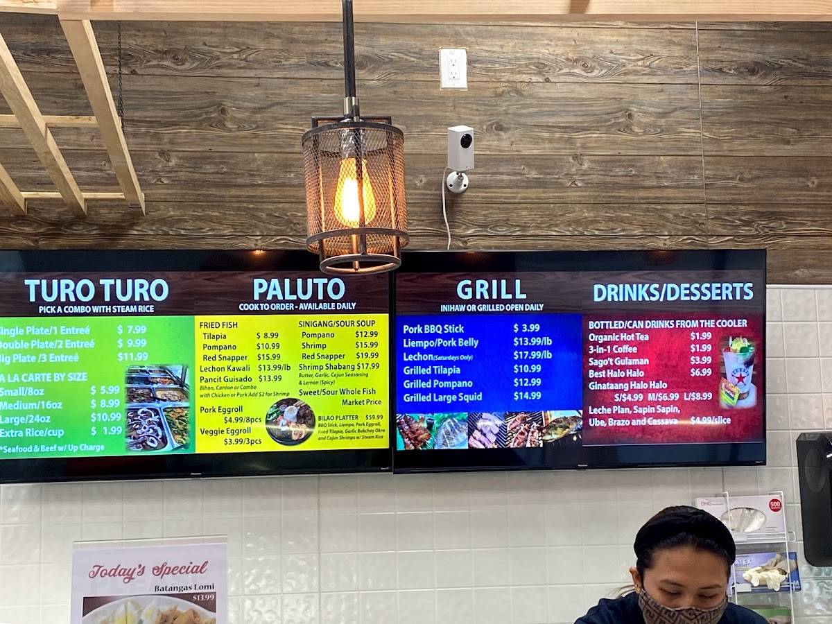 Menu at Kabayan Filipino Store & Cafe *Dallas, TX, Dallas