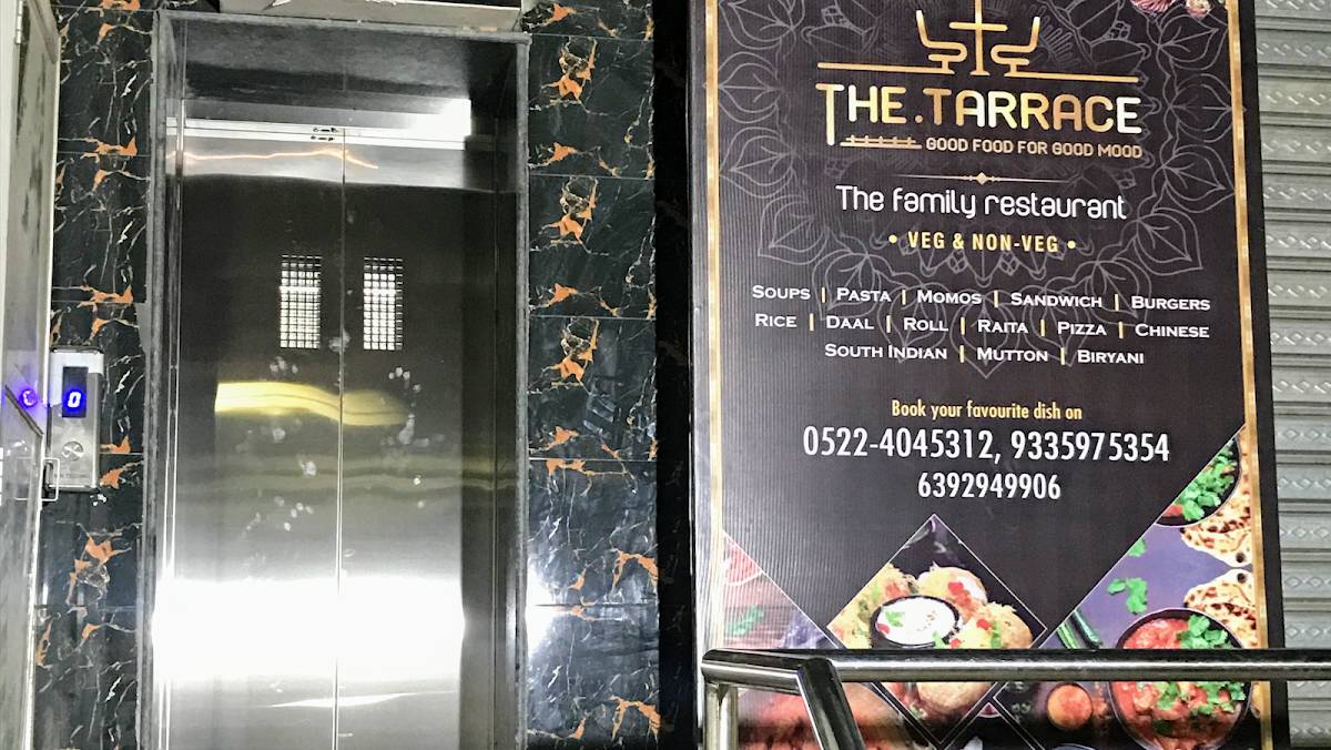Menu at The Tarrace Restaurant, Lucknow