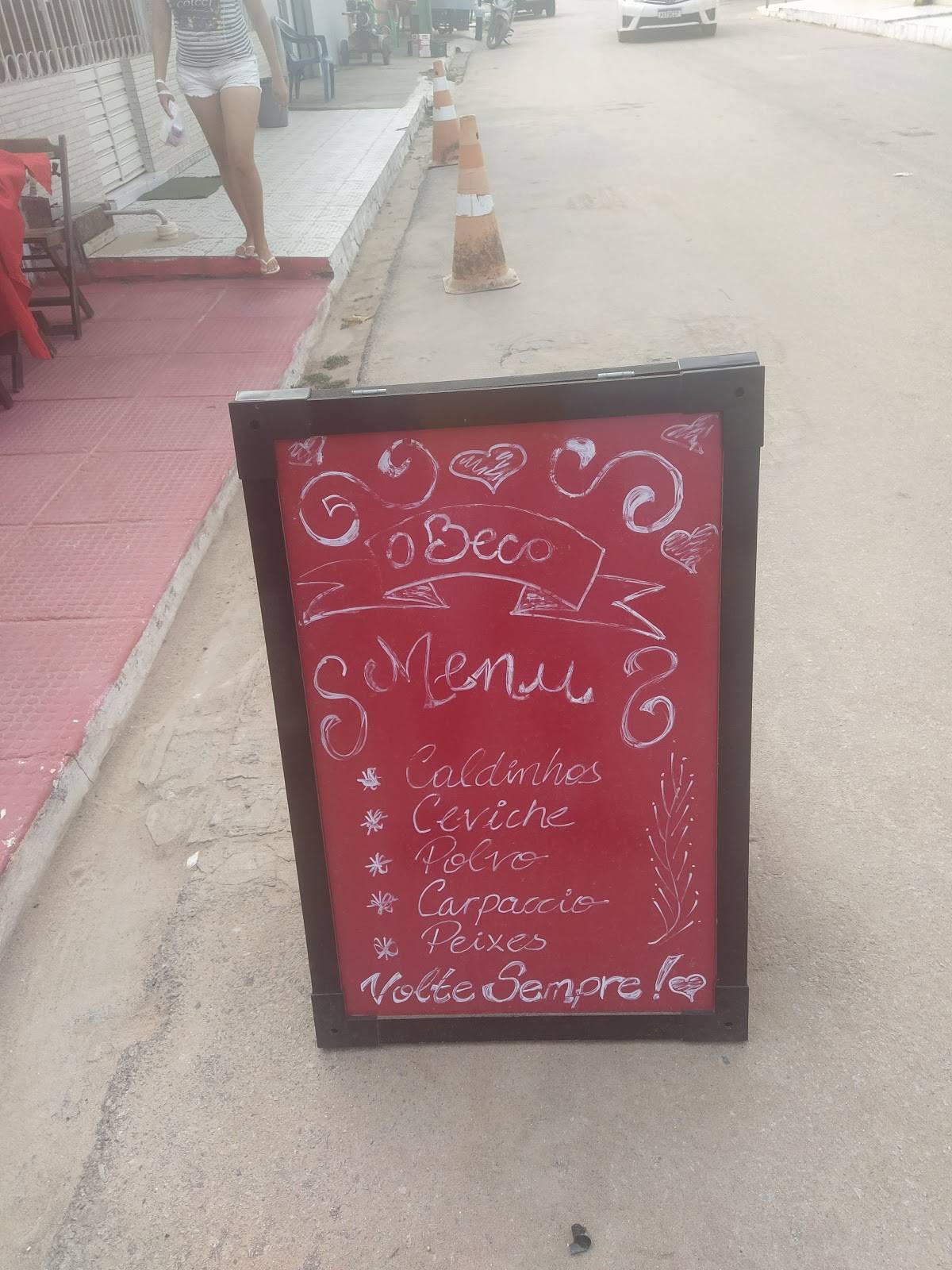 Menu em Restaurante O Beco, São Miguel dos Milagres