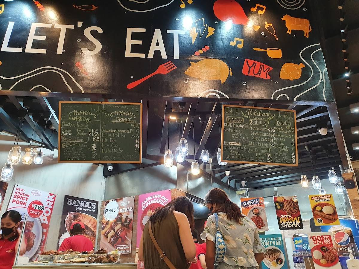 Menu at Ribshack restaurant, Cebu City, Sm Seaside