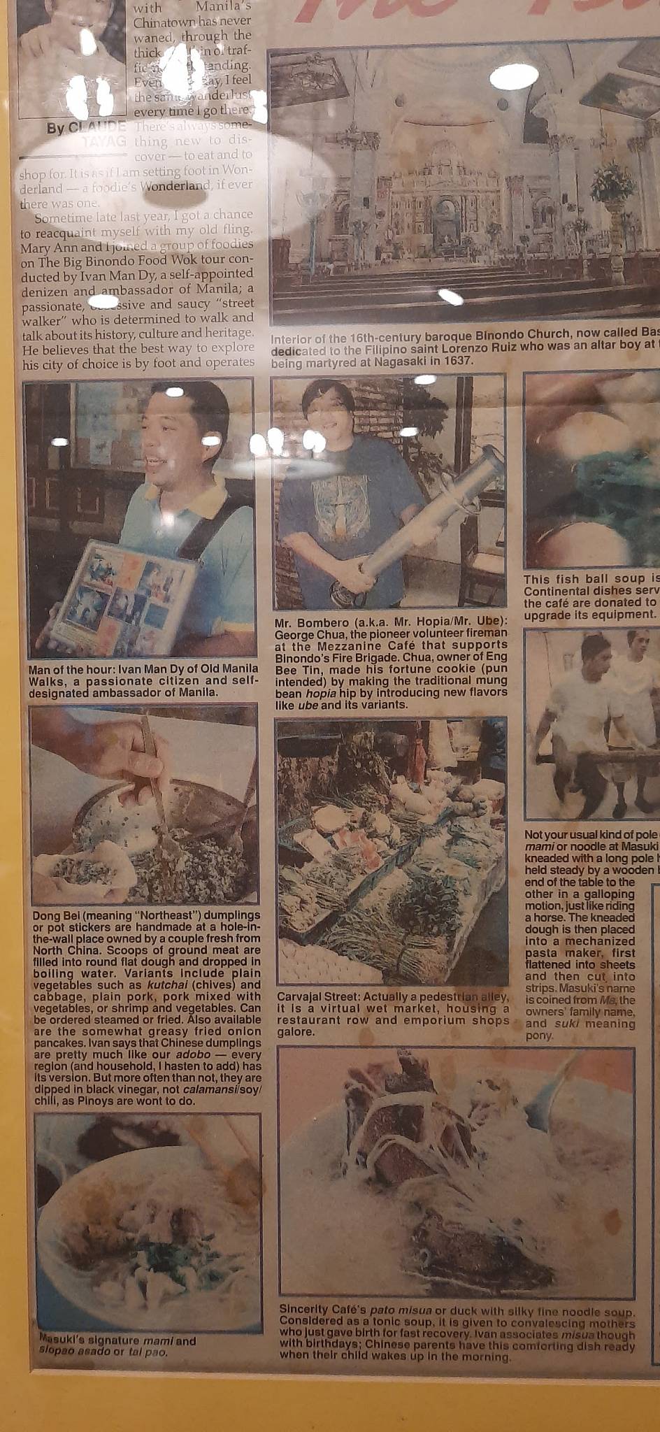 Menu at Sincerity Wu Xiang House of Chicken restaurant, San Juan