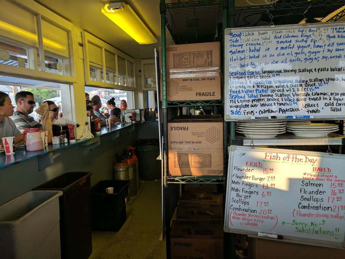Menu at Smitty's Clam Bar, Somers Point