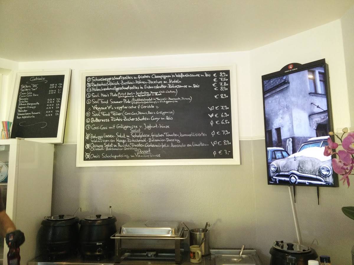 Speisekarte von Soul Food Factory restaurant, Frankfurt am Main