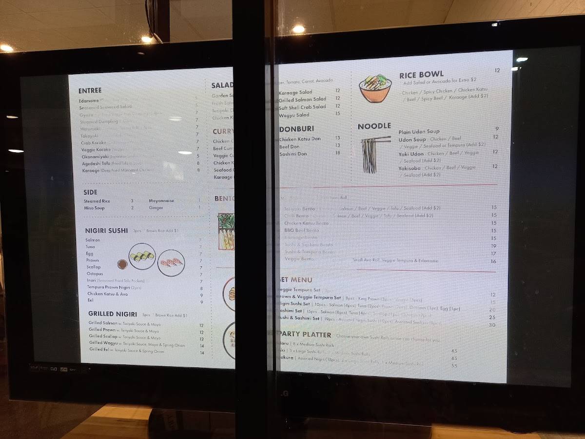 Menu at Sushi Shou Redland Bay restaurant, Redland Bay