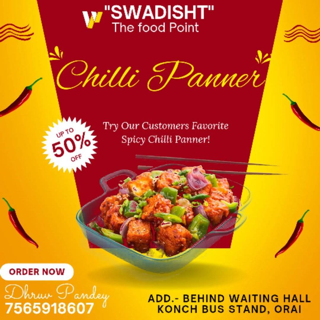 Menu at Swadisht- The Food Point, Orai