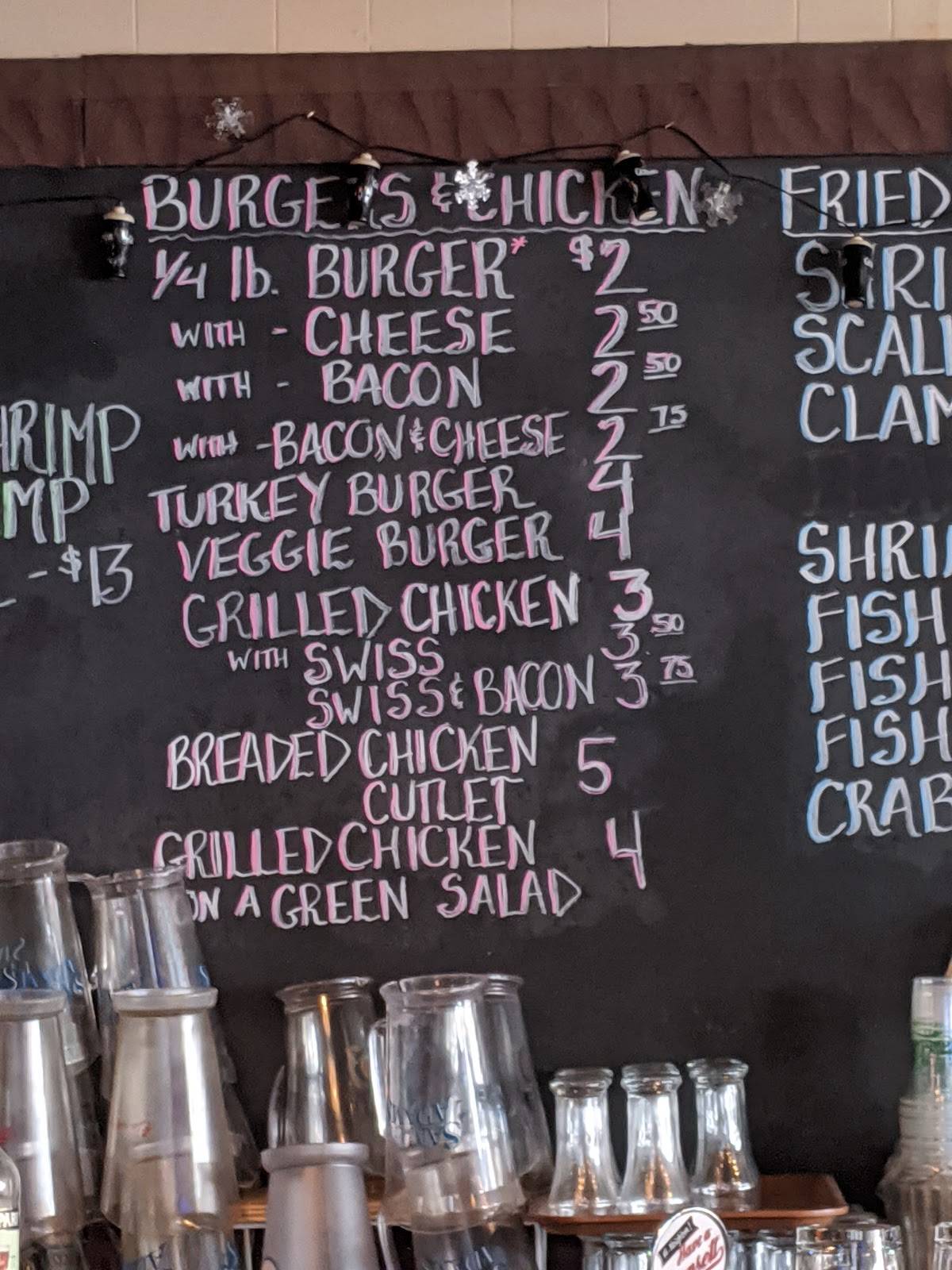Menu at Tara Inn pub & bar, Port Jefferson, Main St