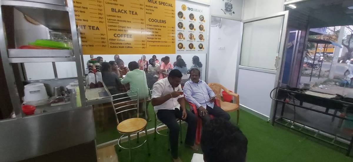 Menu at Tea Bench, Thiruthani