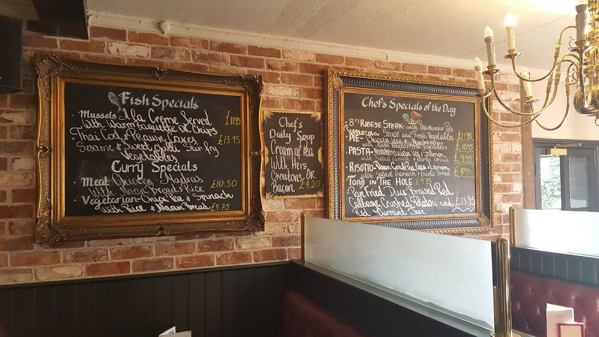 Menu at The Adelaide pub & bar, Teddington, 57 Park Rd