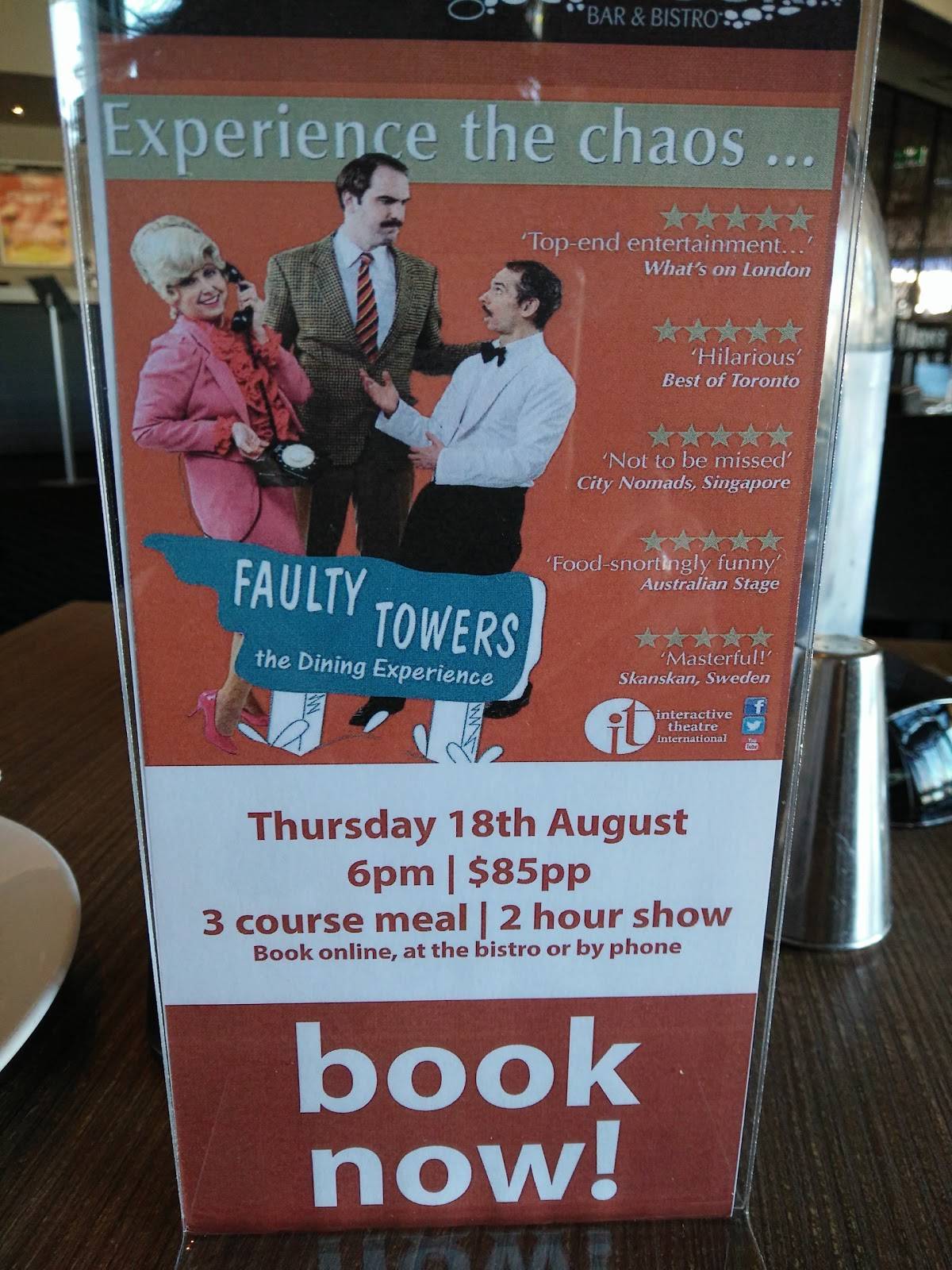 Menu at The Brook Bar & Bistro, Ellenbrook