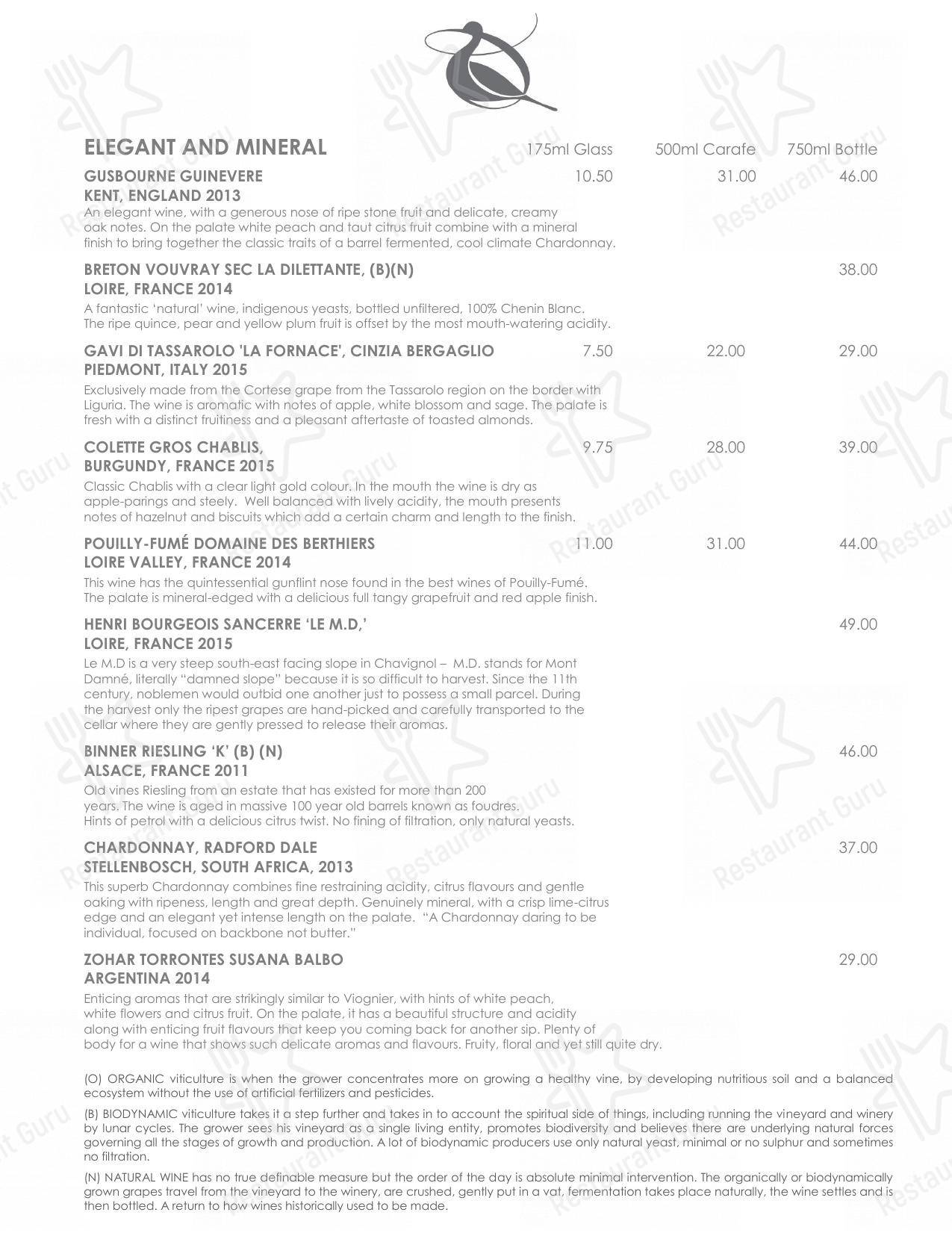 Menu at The Curlew pub & bar, Robertsbridge