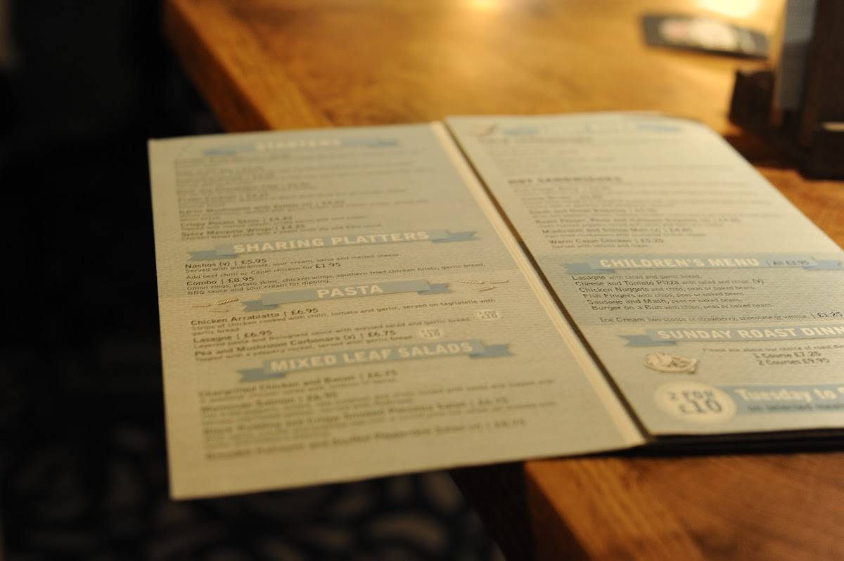 Menu at The Hayfield pub & bar, Ormskirk
