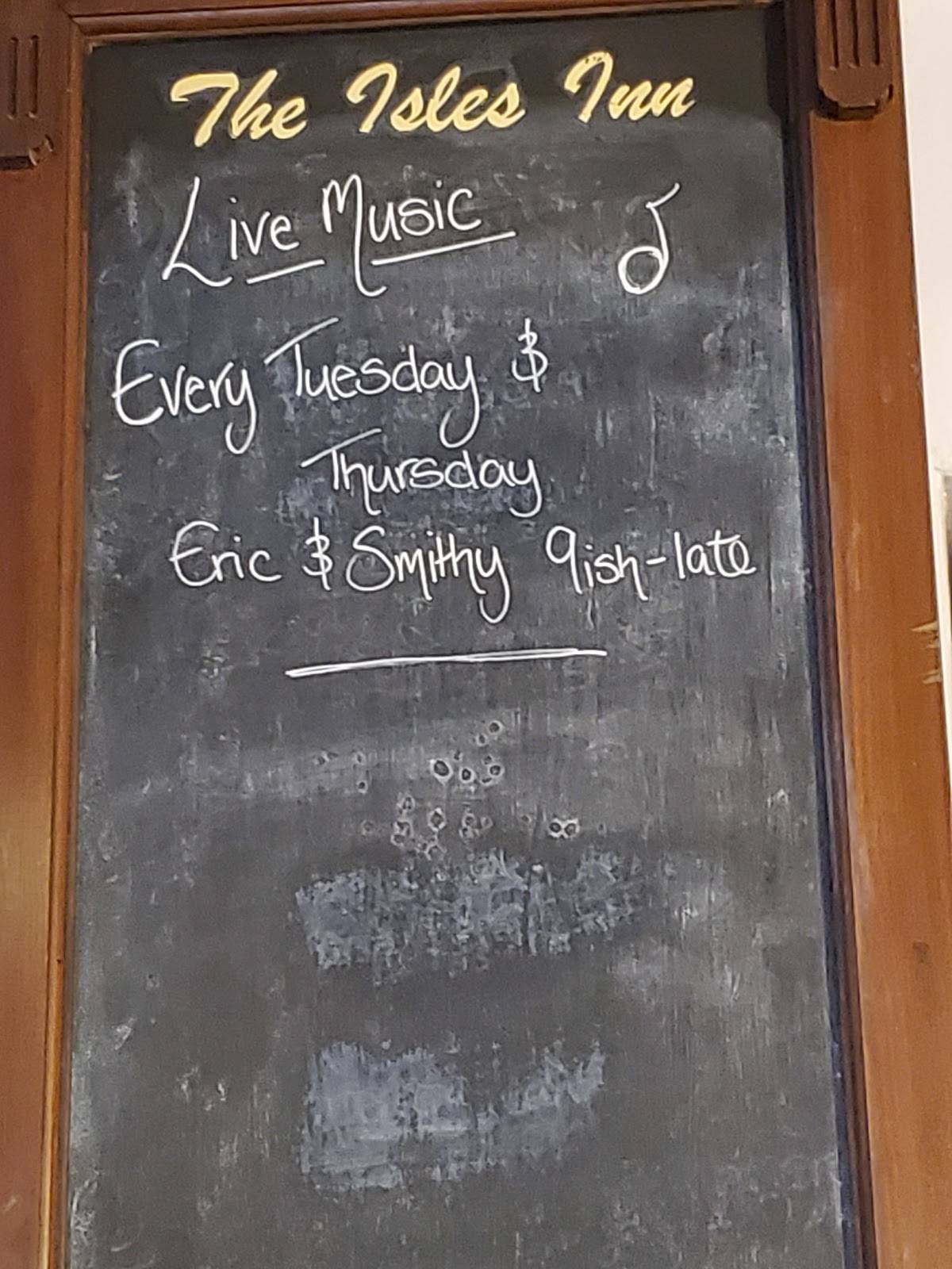 Menu at The Isles Inn pub & bar, Portree