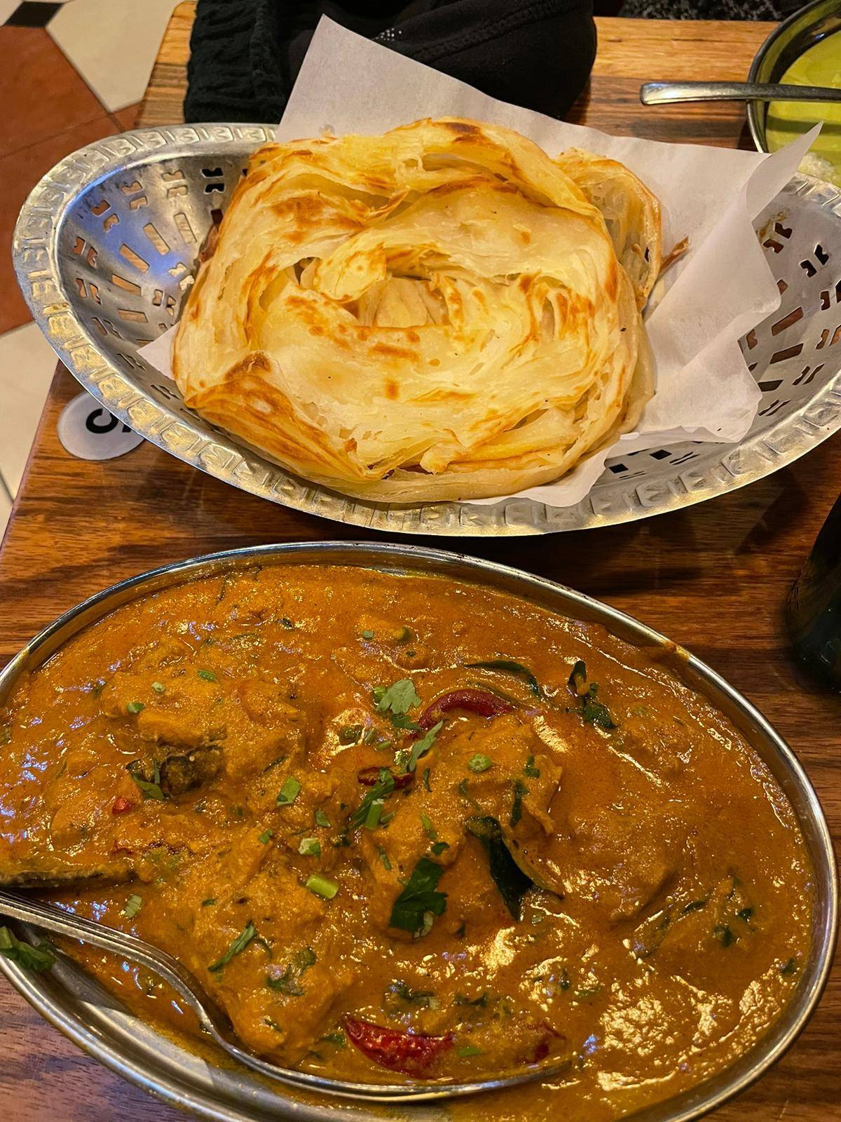 Menu at The Madras Restaurant, Hull