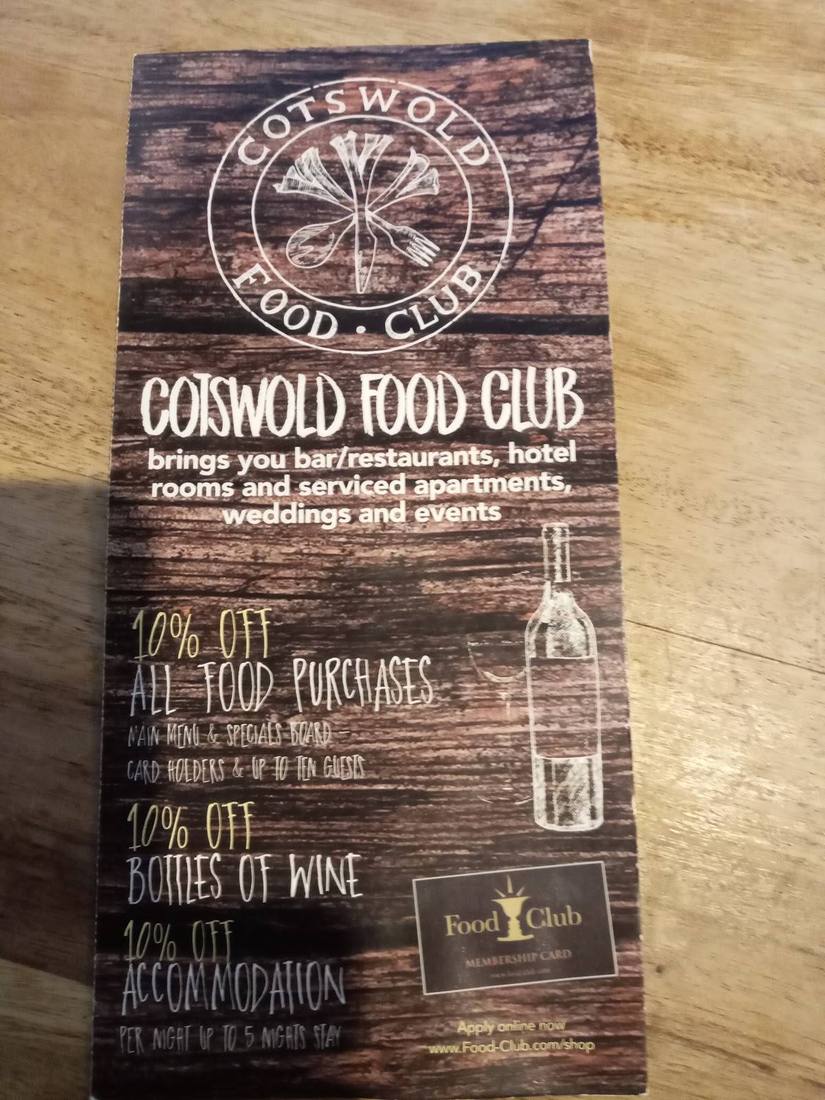 Menu at The Old Lodge pub & bar, Stroud