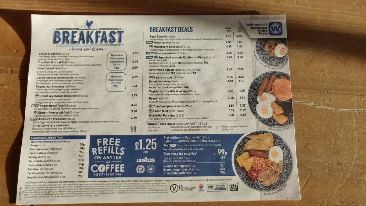 Menu at The Percy Shaw pub & bar, Halifax, Broad St