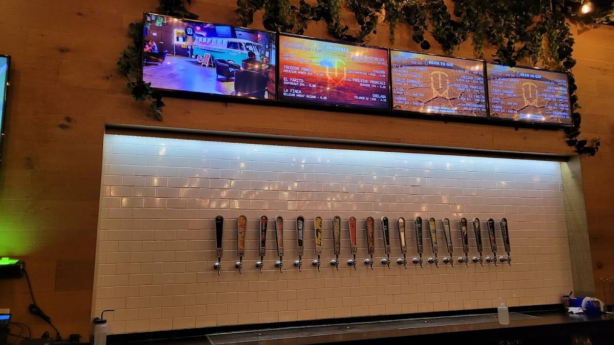 Menu at The Tank Brewing Co. pub & bar, Miami