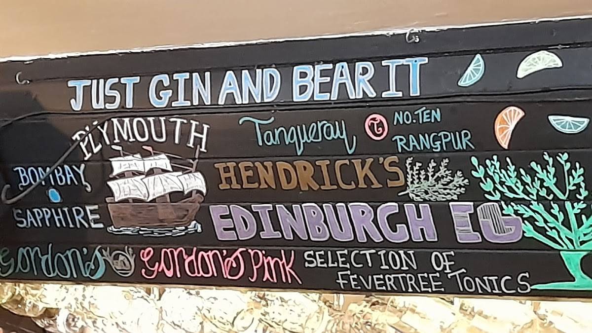 Menu at The Two Mile Oak Inn pub & bar, Newton Abbot