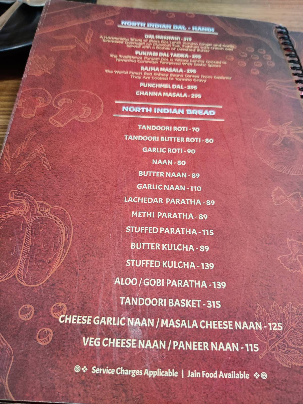 Menu at V2 Privé Pure Veg Multi-cusine Restaurant Mylapore, Chennai