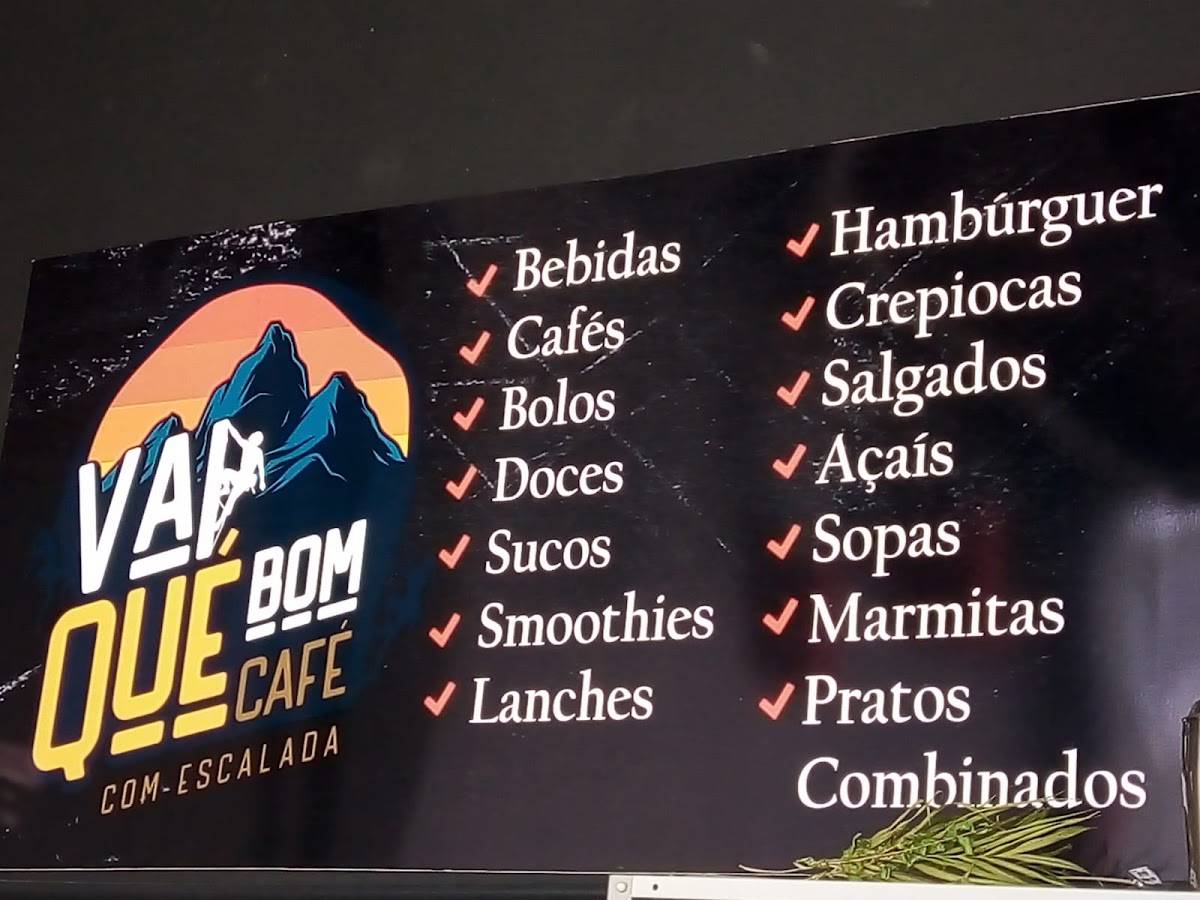 Menu at Vai Qué Bom pub & bar, Curitiba