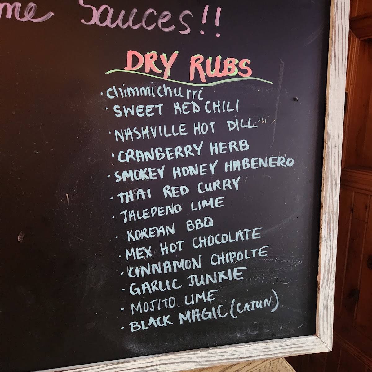 Menu at Limanski's Pub, West Allis