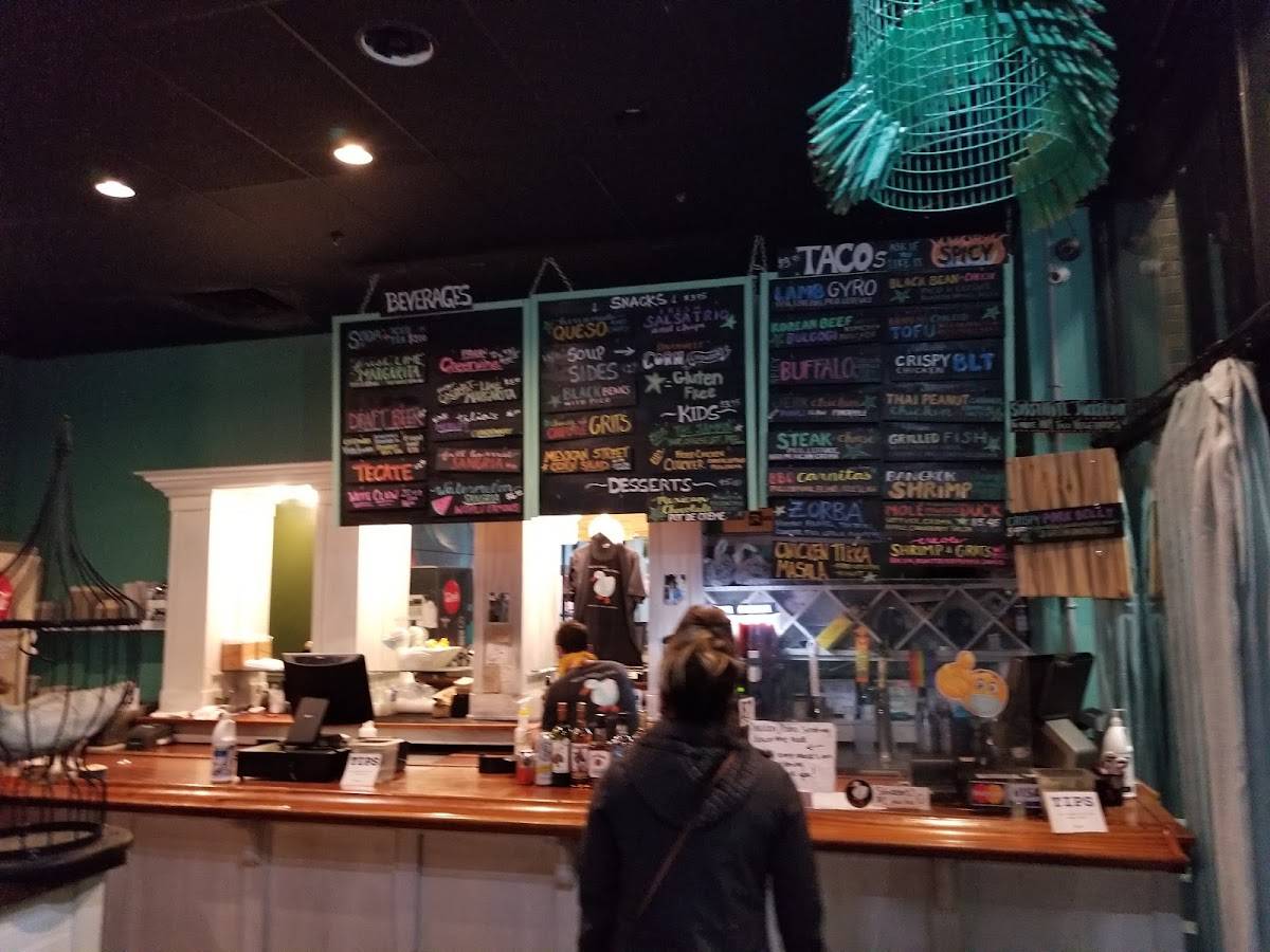 Menu at White Duck Taco Shop Downtown restaurant, Asheville, 12 ...