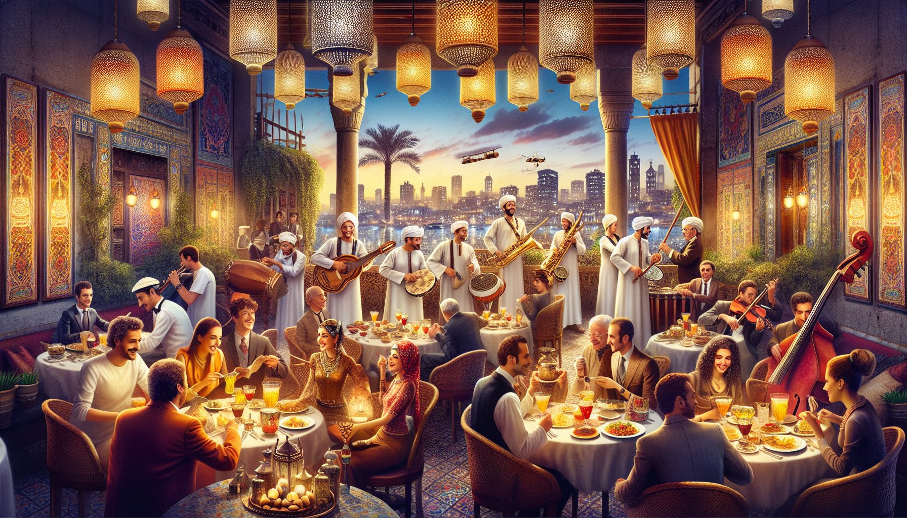 Top Cairo Restaurants with Live Music Vibes