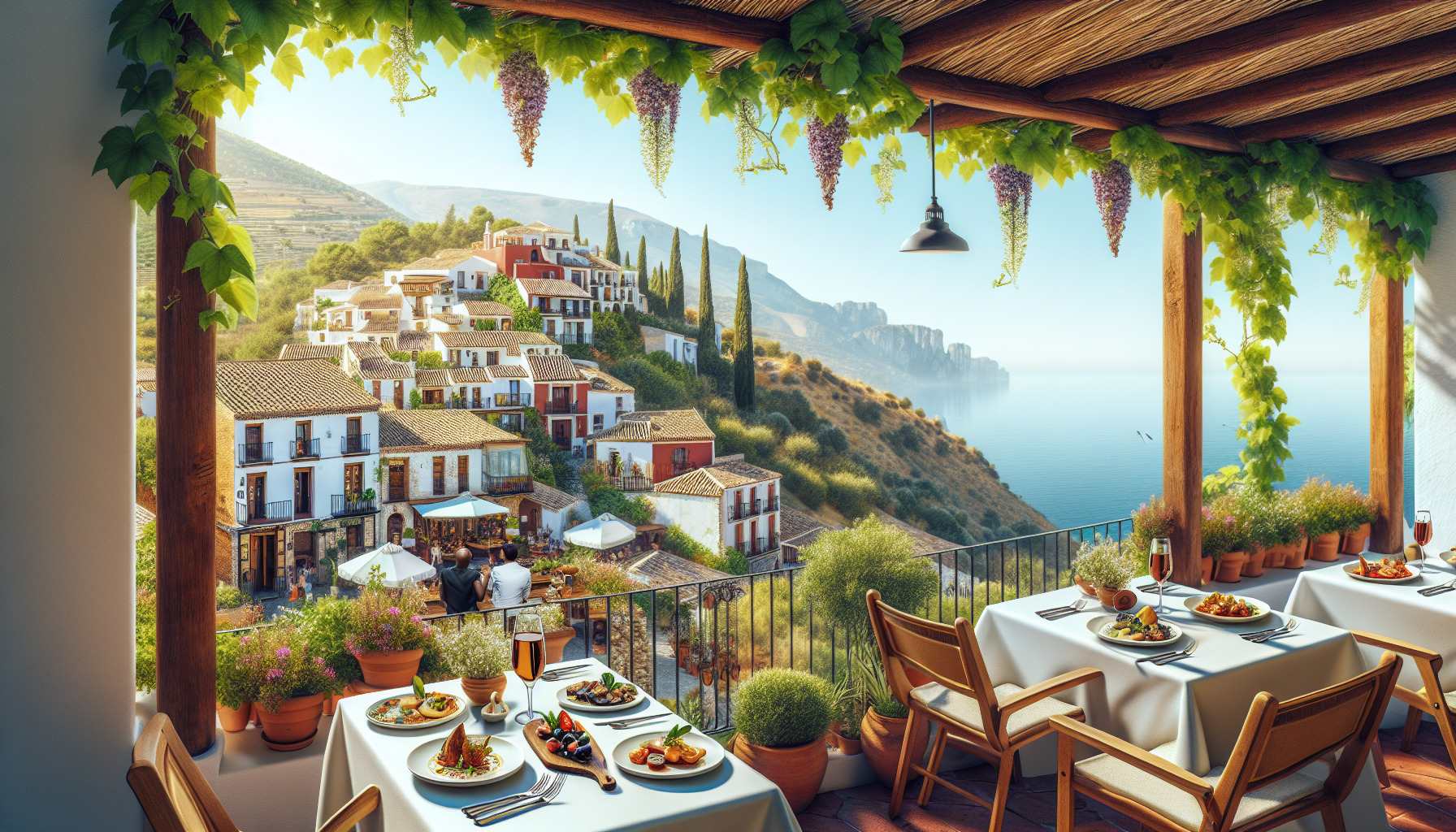 Discover Cómpeta's Best Tapas Restaurants with Stunning Views