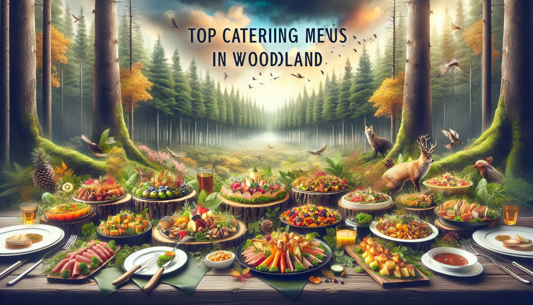 Explore Top Catering Menus in Woodland