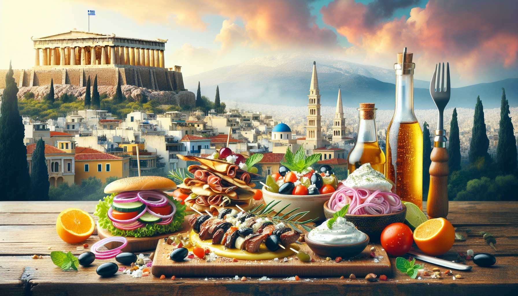 Savor Authentic Greek Cuisines near Athens Cypria Hotel