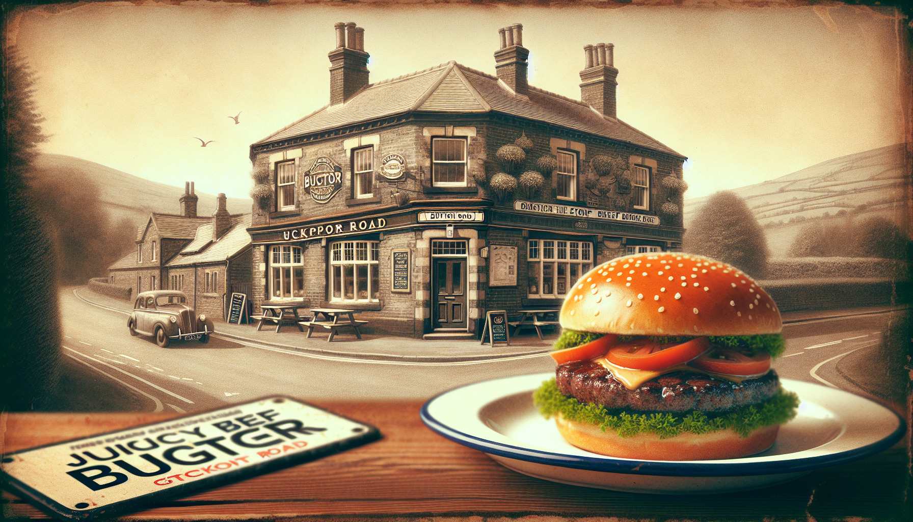 Juicy Beef Burgers near Buxton Road Await!