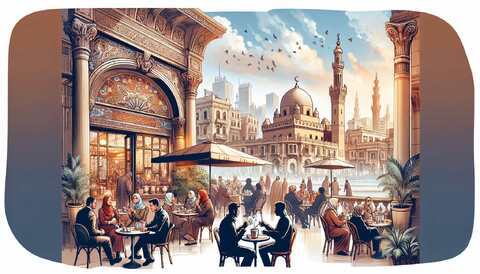 Khan El Khalili Restaurant & Naguib Mahfouz Cafe, Cairo - Restaurant ...