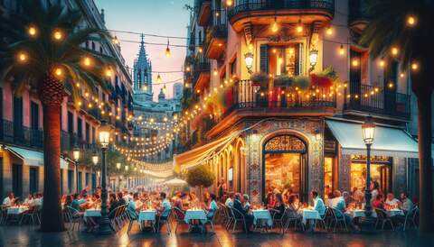 Arcano Restaurant cave, Barcelona - Restaurant menu, prices and reviews