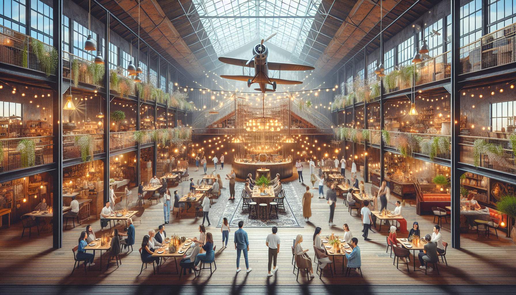 Descubra Restaurantes Únicos: Palavras-chave 'Hangar