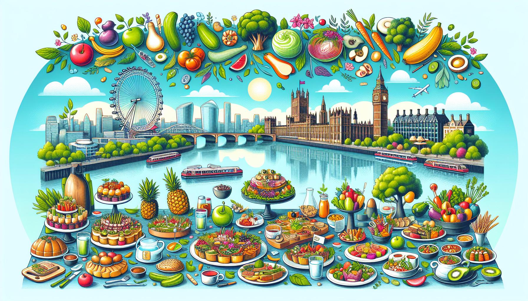 Top Vegan and Vegetarian Buffets in London