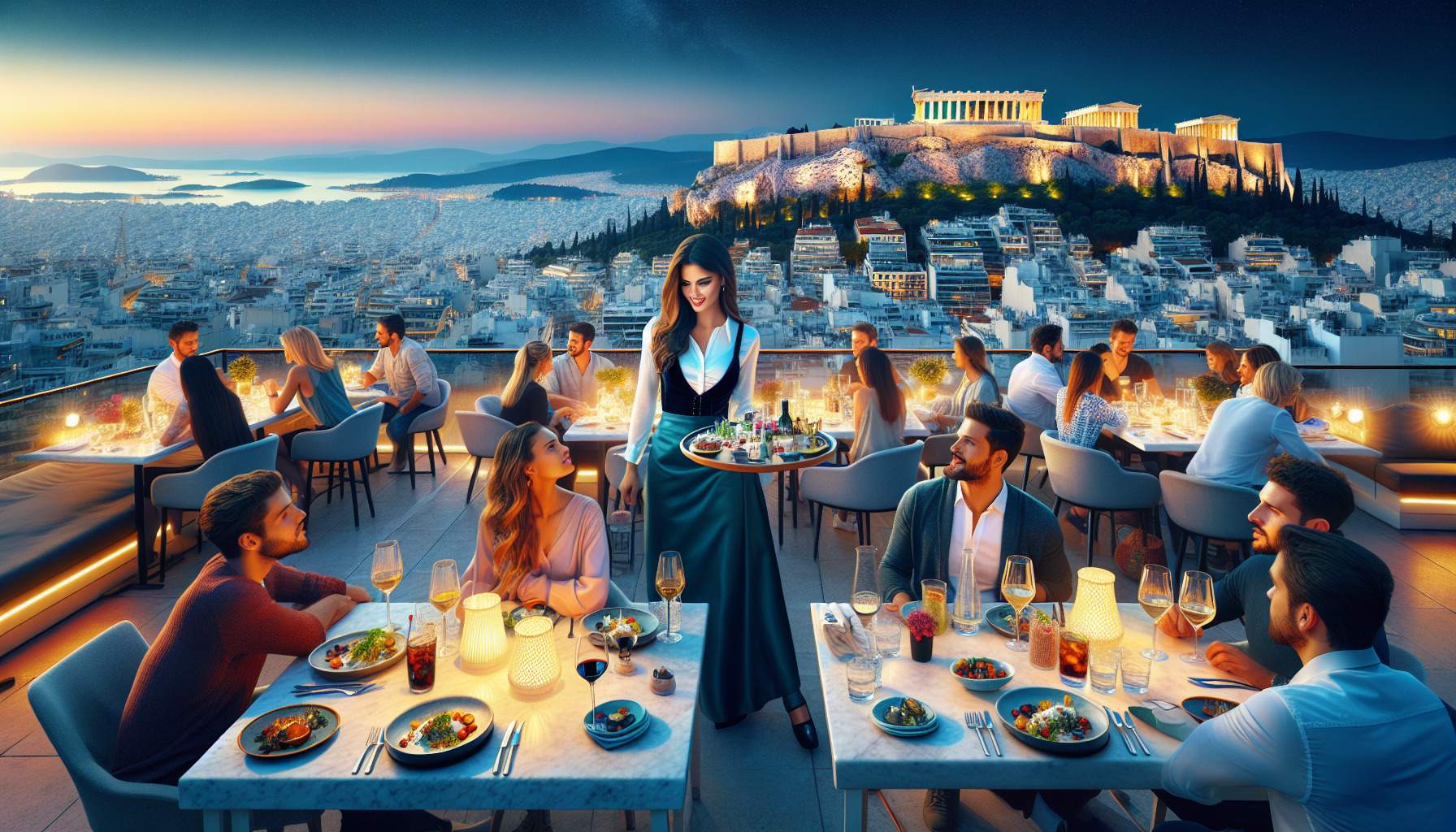 Top Rooftop Dining Pubs & Bars in Athens