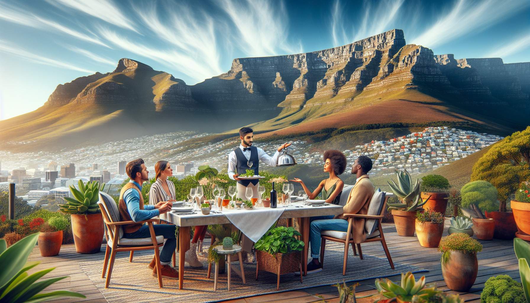 Scenic Dining near Table Mountain