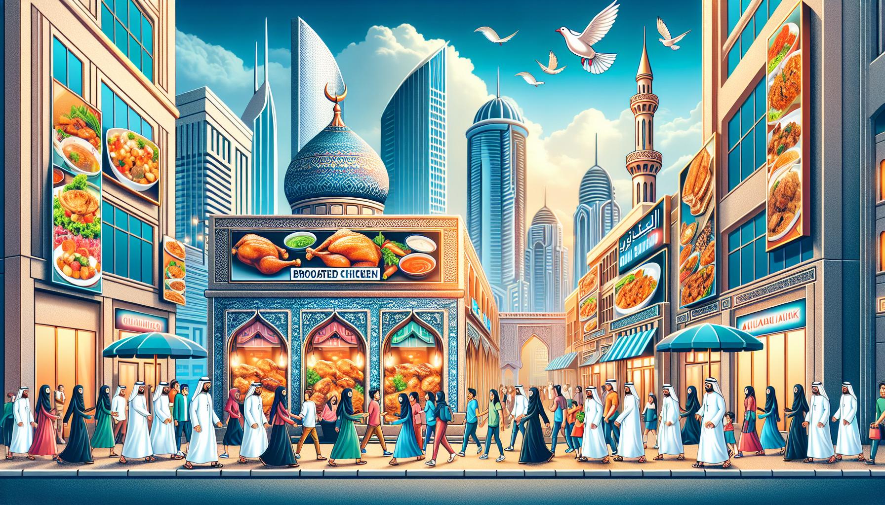 Top Spots in Abu Dhabi for Broasted Chicken Delights