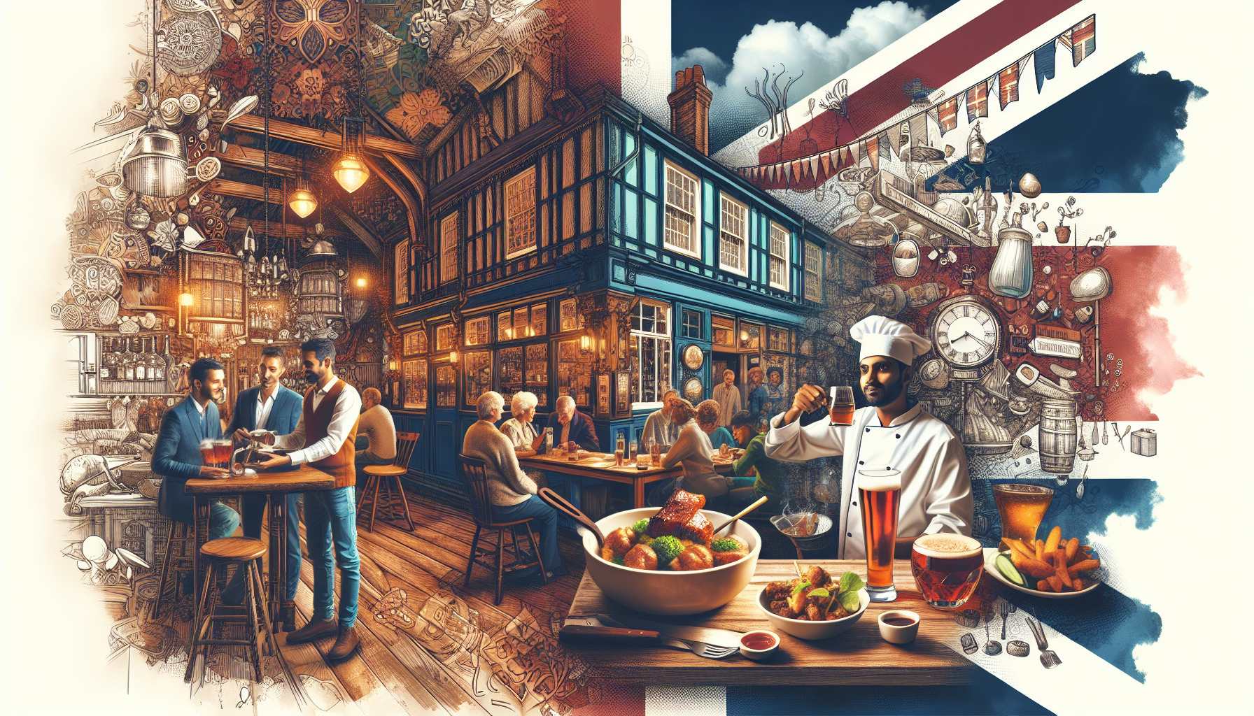Top British Pubs & Bars for Authentic British Food